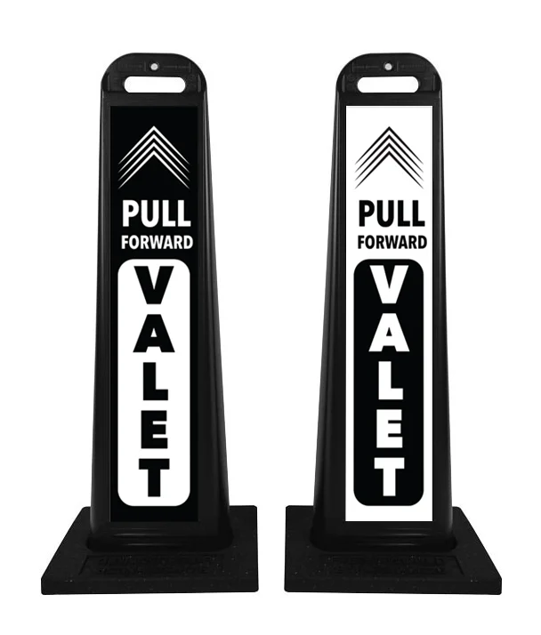 Delineator Sign Style "Pull Forward" | The Valet Spot